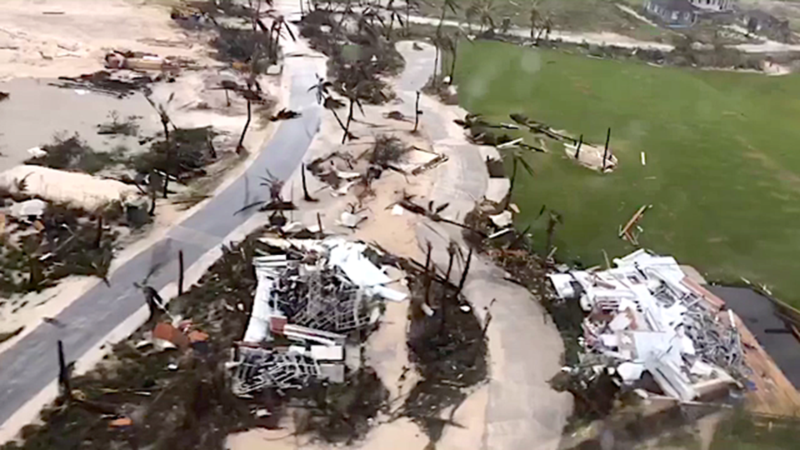 Aerials from Bahamas show widespread destruction after Dorian | krem.com