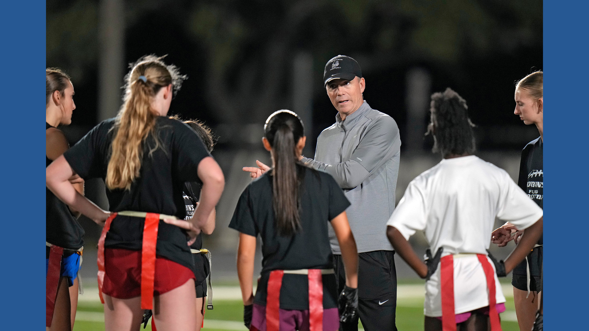 Girls flag football is finally catching on. Florida high schools were ...