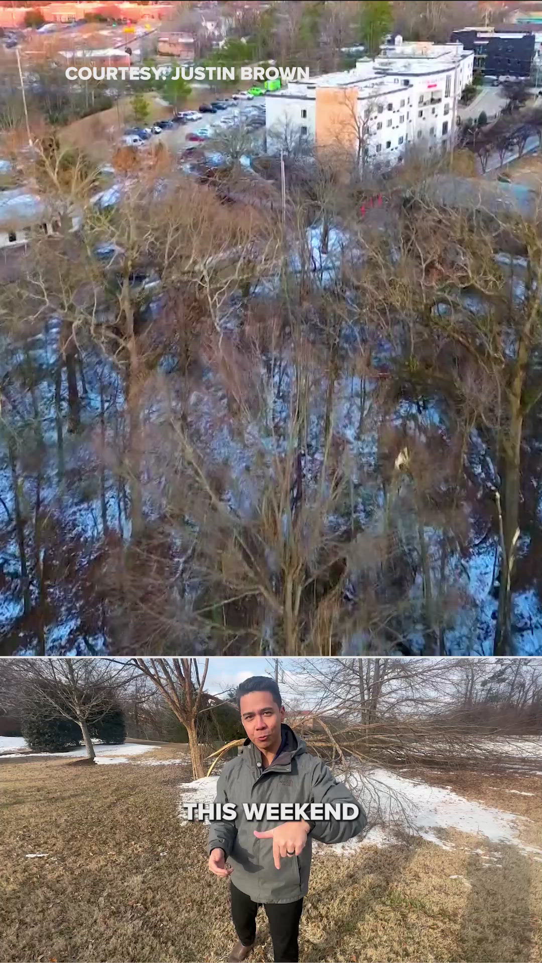 Tree ice damage across Northern Mississippi | krem.com