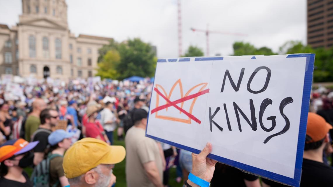 'No Kings' demonstrations take place across US Saturday | krem.com