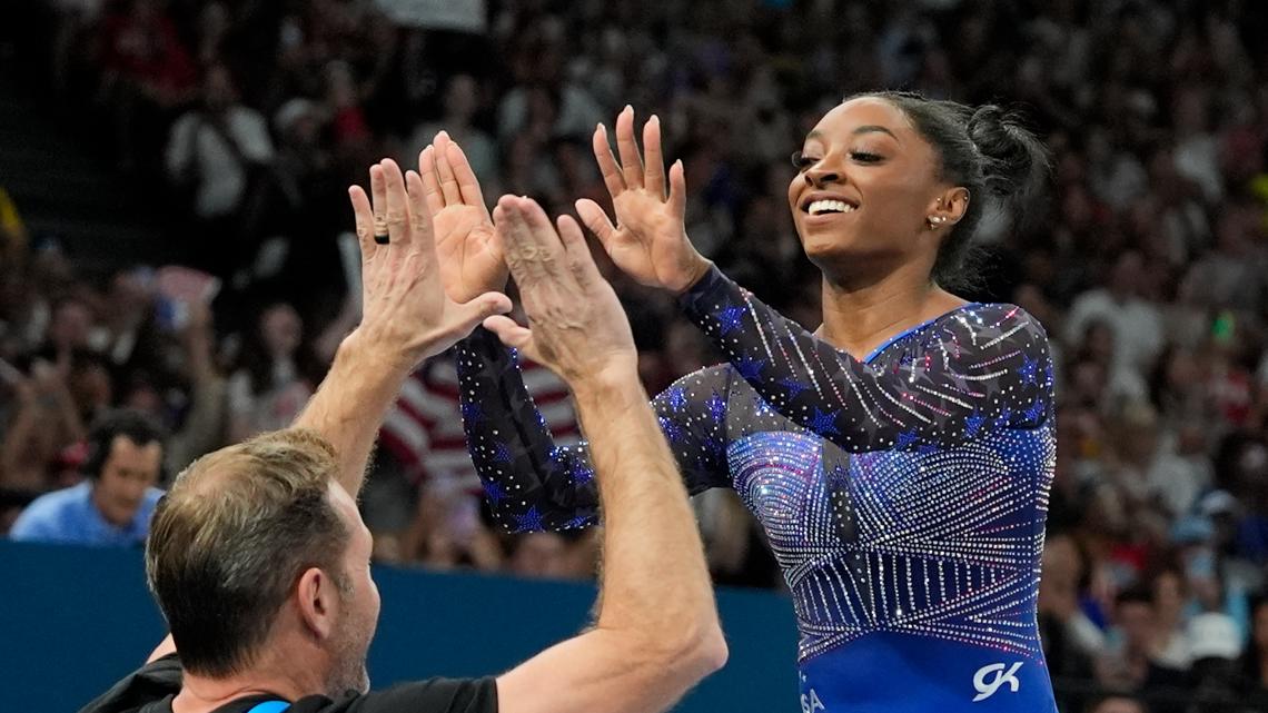 When is Simone Biles, Sha'Carri Richardson competing Saturday? | krem.com