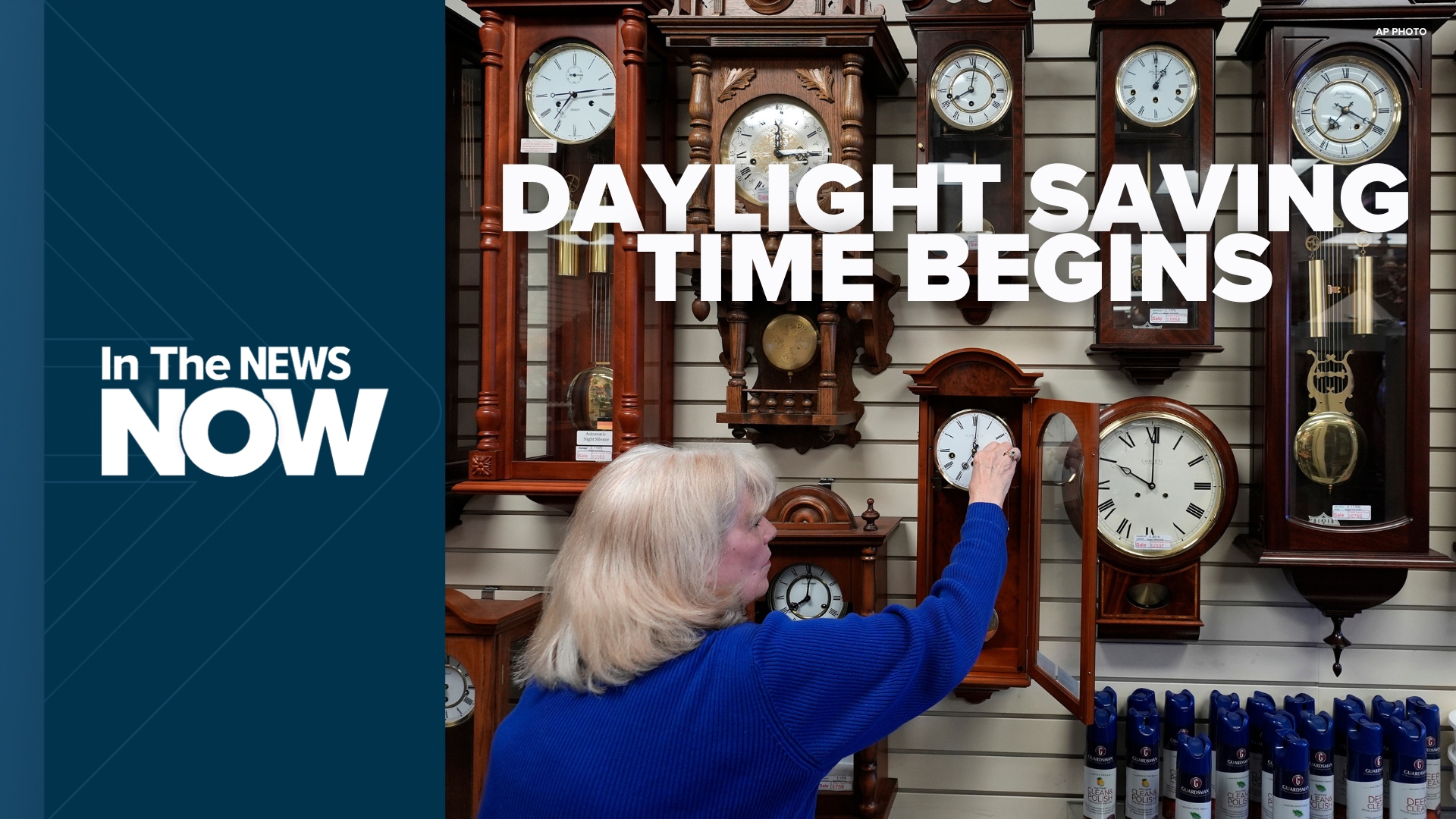 Daylight saving time 2025: Did the time change today? | krem.com