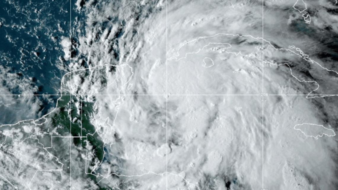 Hurricane Helene path: Storm moves toward Florida | krem.com