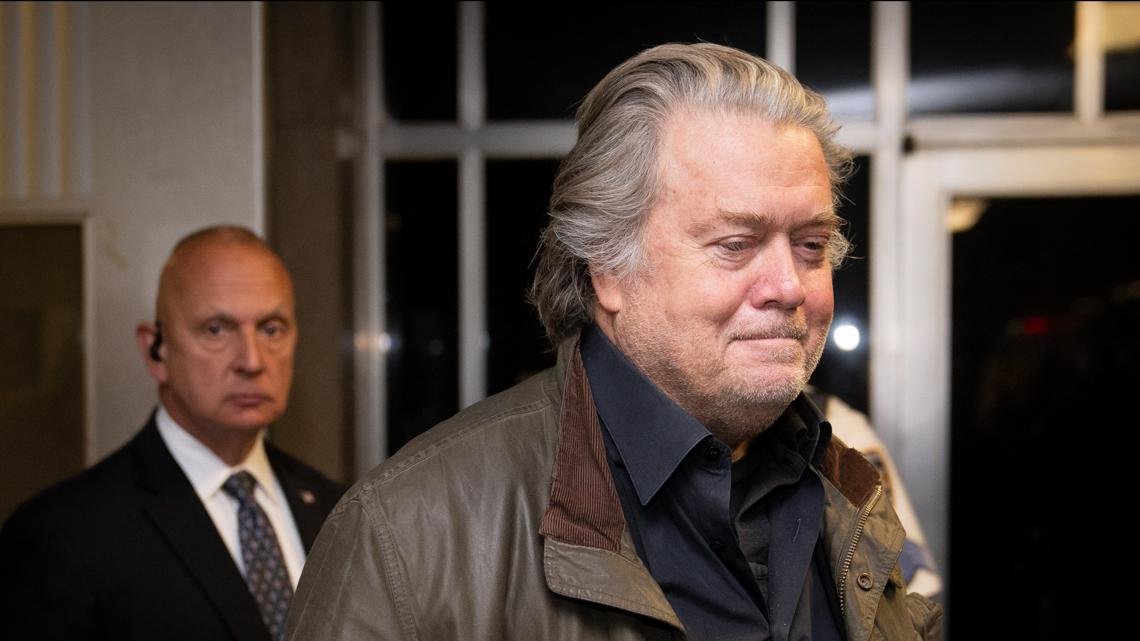 Steve Bannon released from prison after 4-month sentence | krem.com