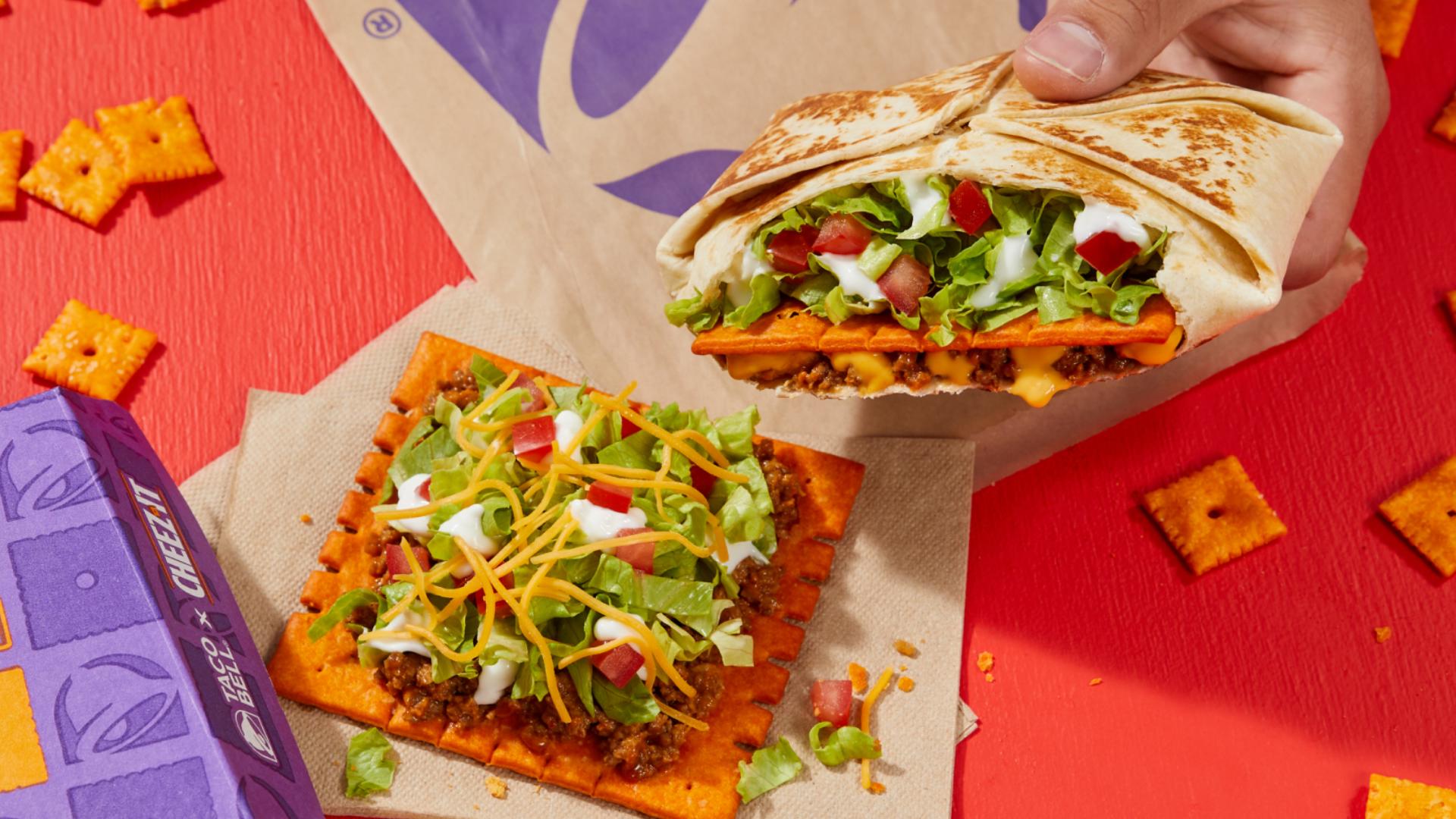 Taco Bell adds Cheez-It Tostada, Crunchwrap to menus nationwide | krem.com