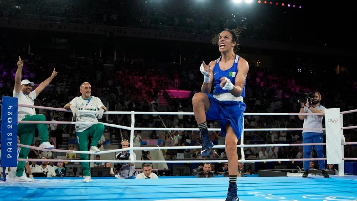 Algerian boxer Imane Khelif advances to gold medal bout | krem.com