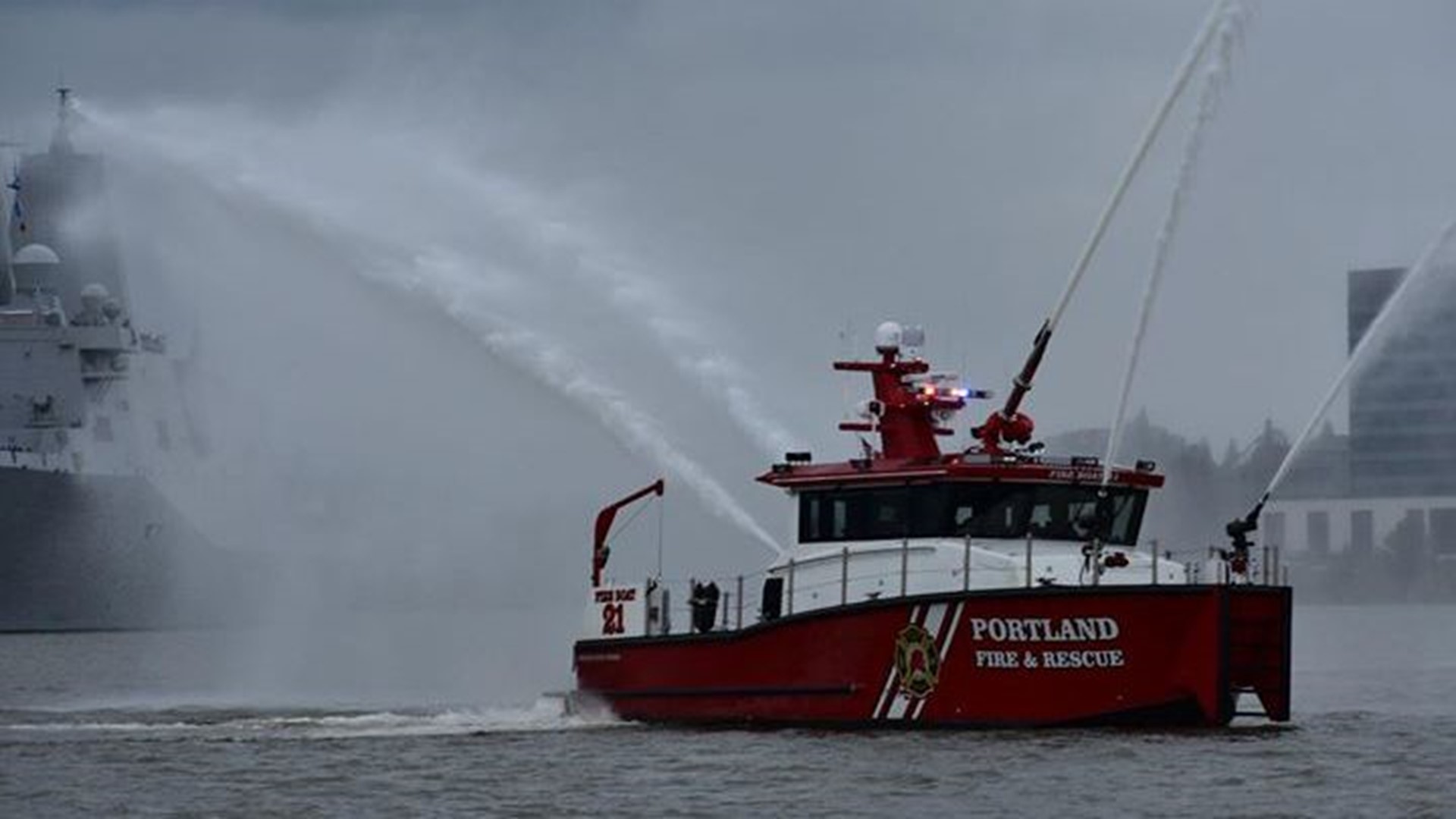 New Navy ship USS Portland arrives in Portland | krem.com