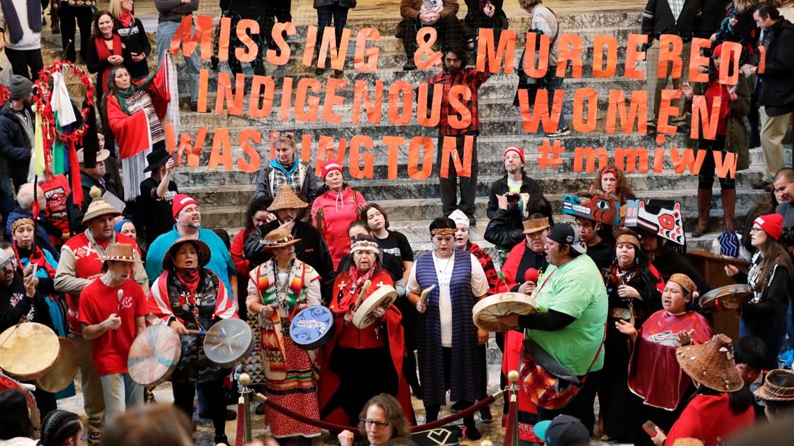 Gov. Inslee signs bill to create missing Indigenous people alert | krem.com