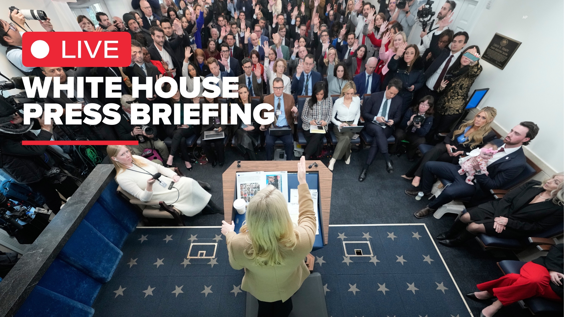 LIVE: President Trump joins White House press briefing | krem.com