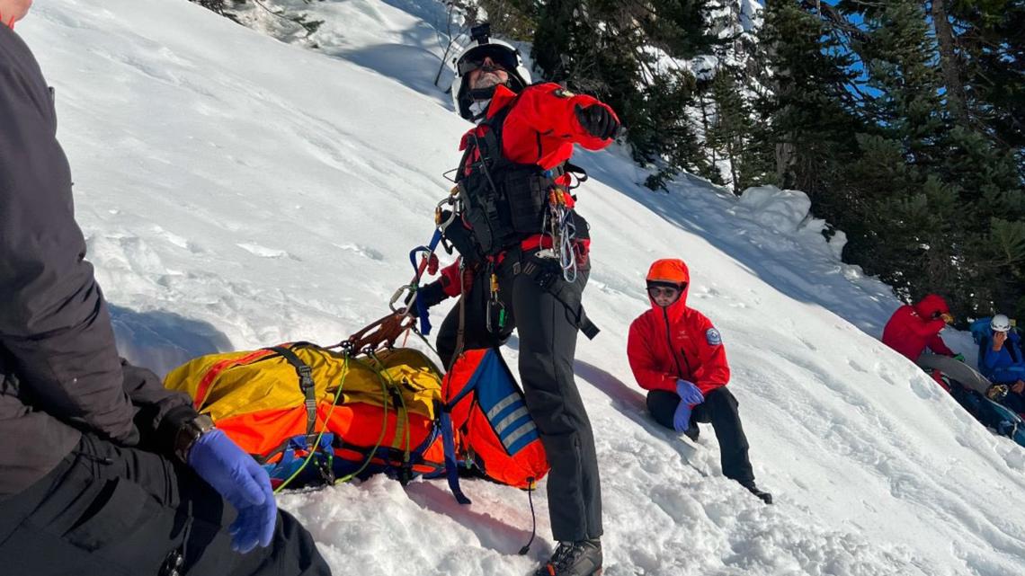 Base jumper rescued after fall on Guye Peak near Snoqualmie Pass | krem.com