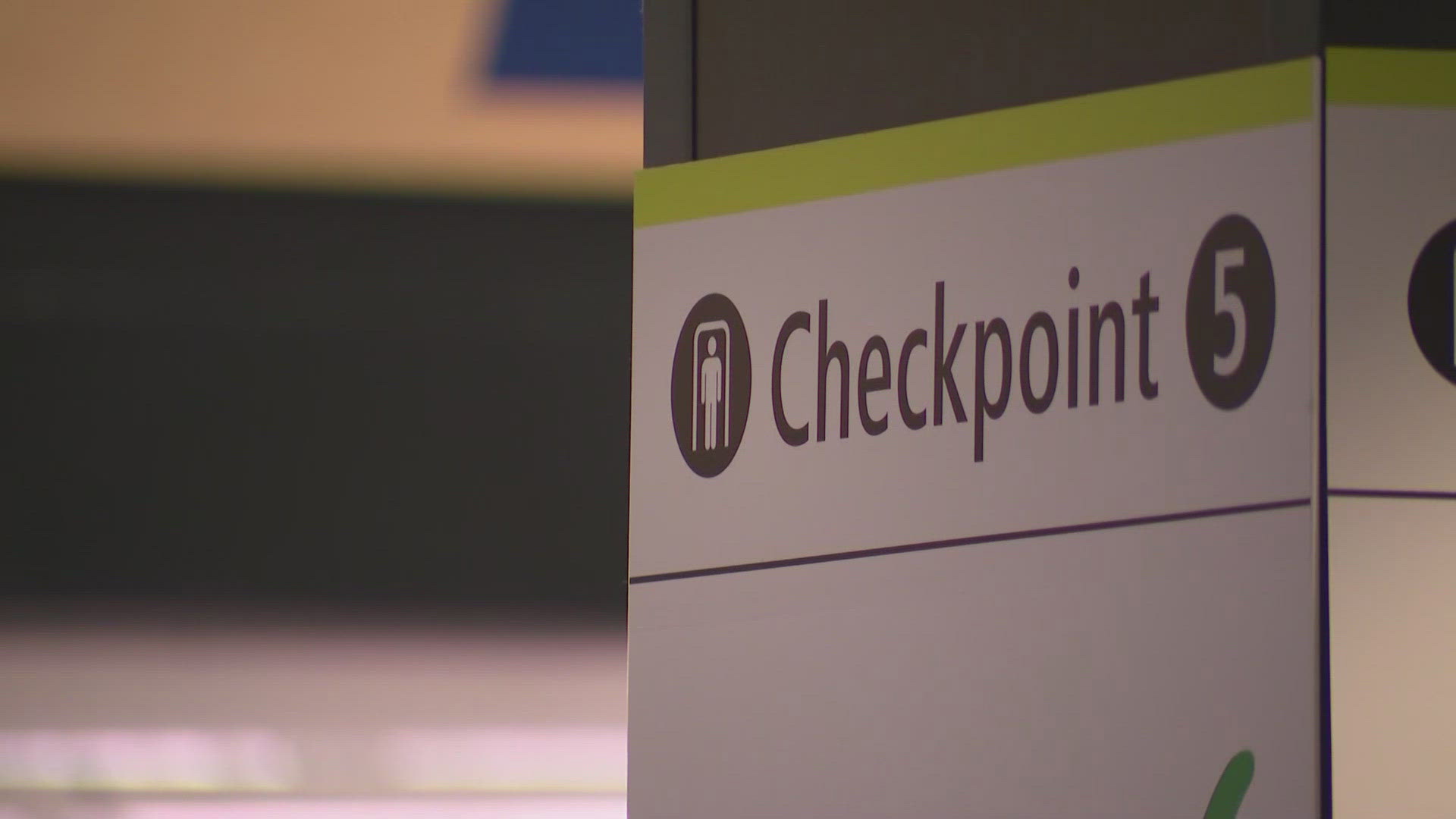 Seattle airport renumbers security checkpoints | krem.com