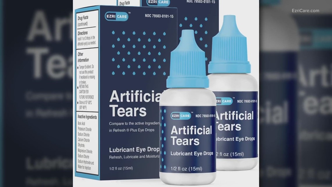 FDA recalls eye drops after King County man dies from infection | krem.com