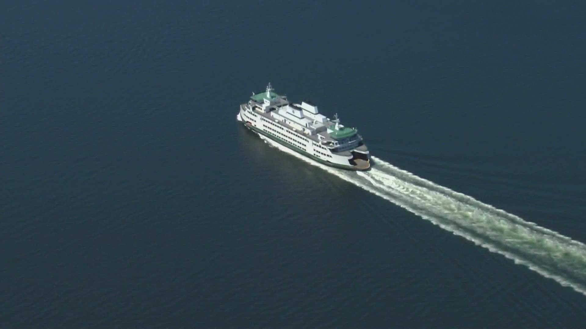 Kids, teens can ride WSF ferries for free starting Oct. 1 | krem.com