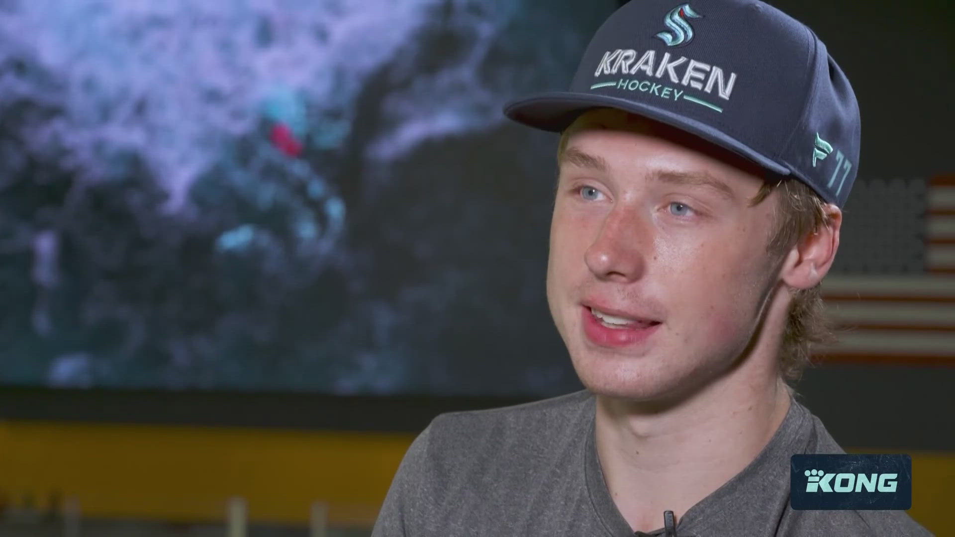 Berkly Catton's epic journey from backyard rink to Kraken debut | krem.com