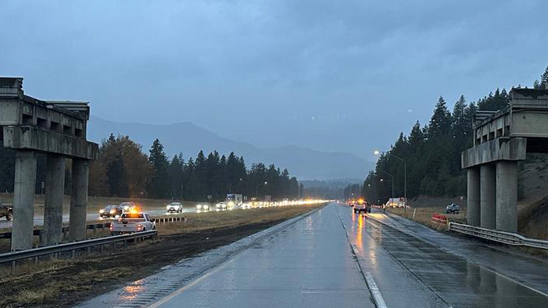 Westbound I-90 near Cle Elum back open after crews demolish damaged ...