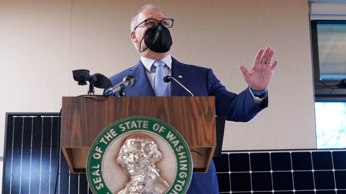 Jay Inslee says Washington’s mask mandate will end March 21 | krem.com