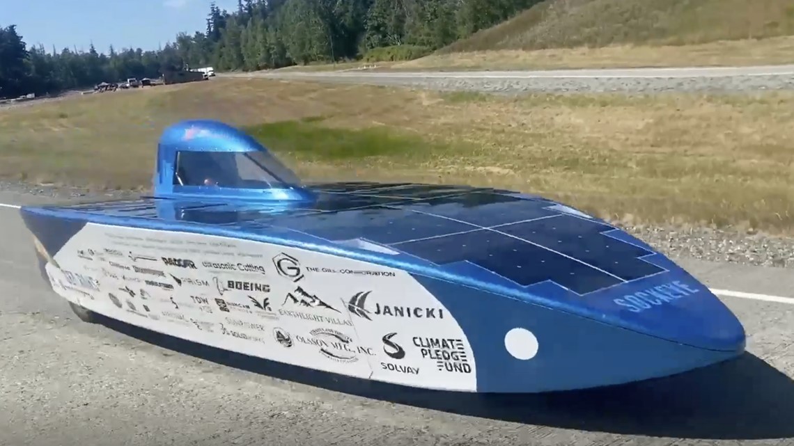 Seattle-area students are building cars that run on the sun | krem.com