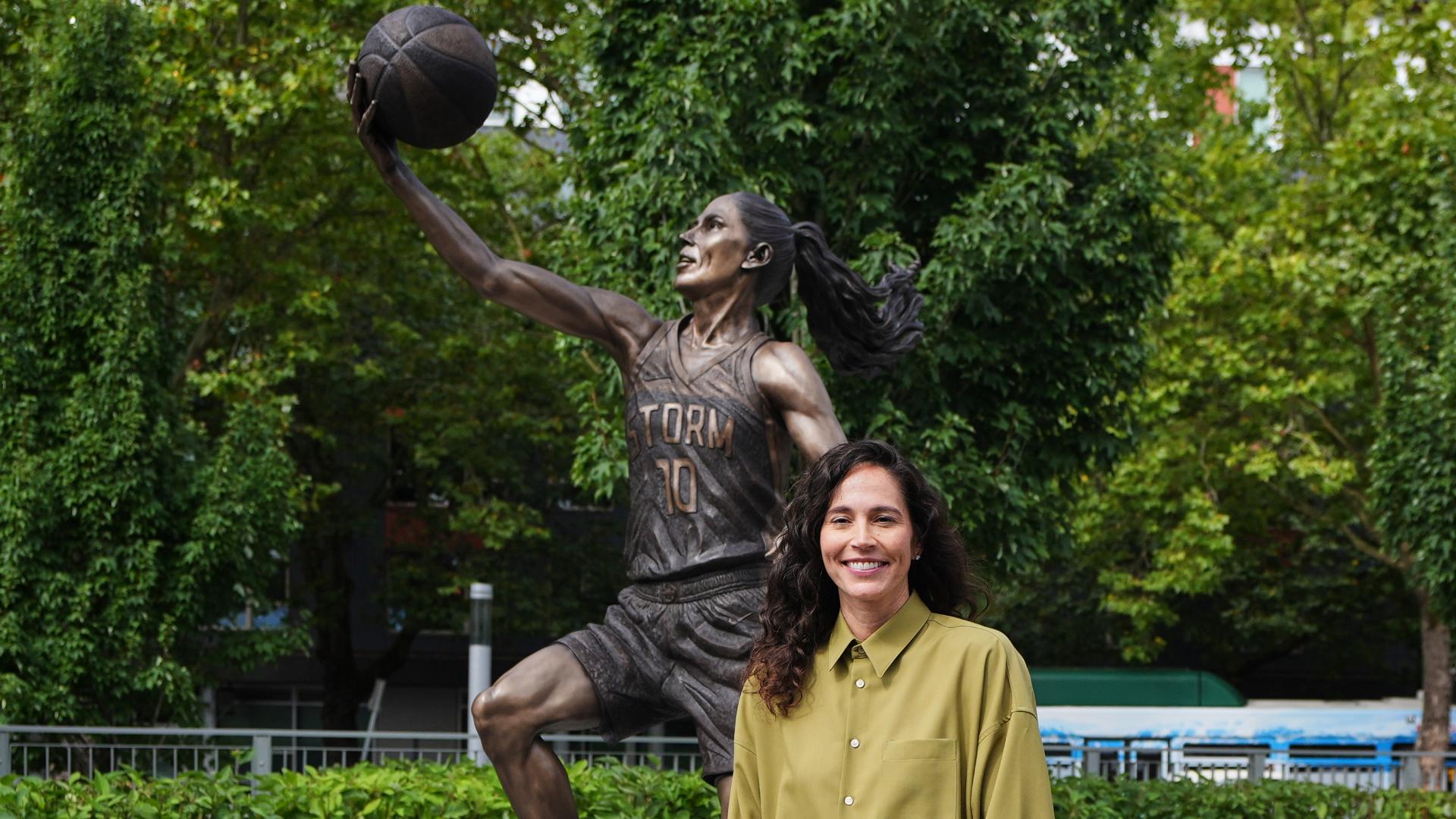 Sue Bird makes history with Seattle statue honor | krem.com
