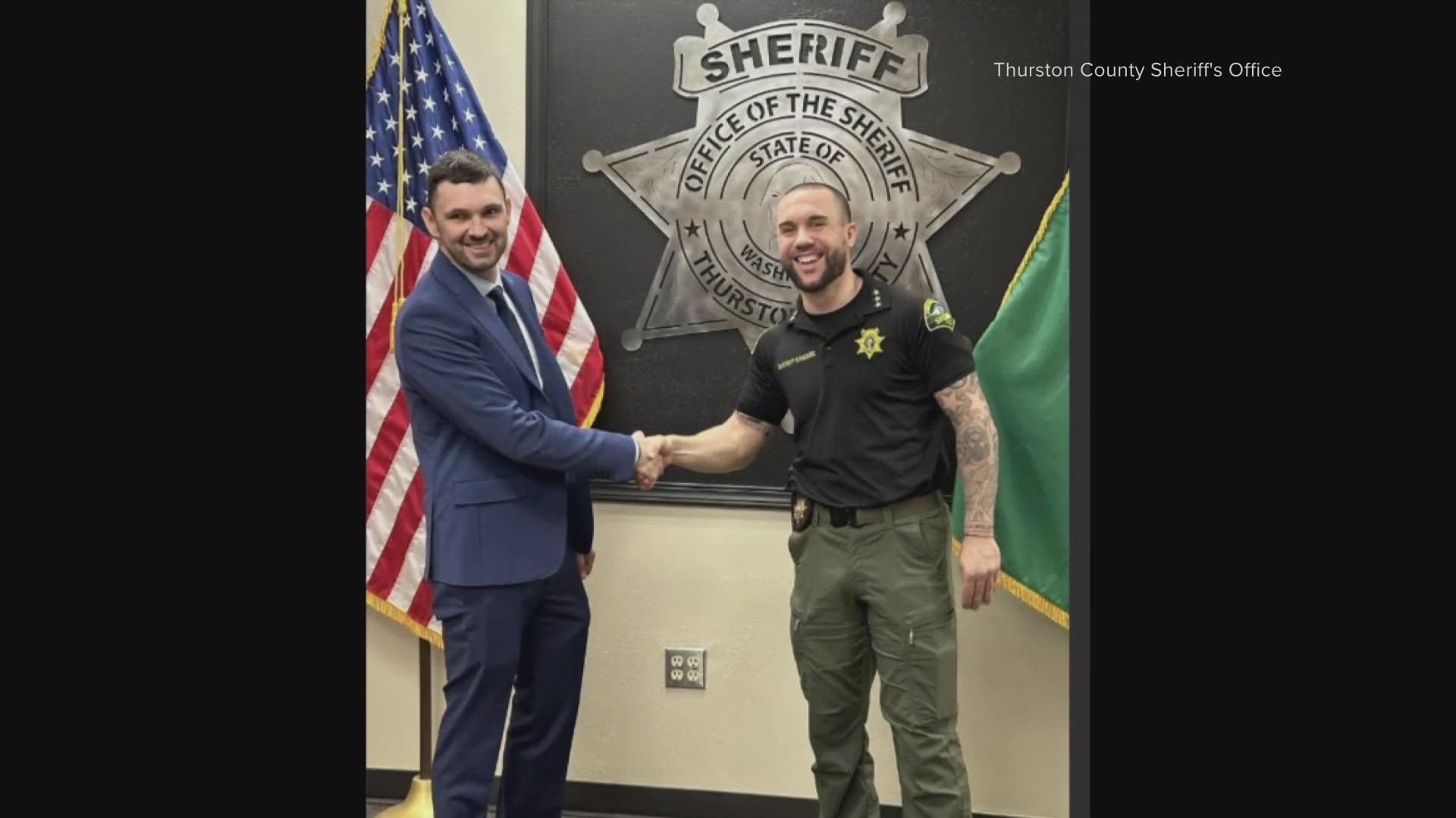 Thurston County hires former officer acquitted in Ellis' death | krem.com