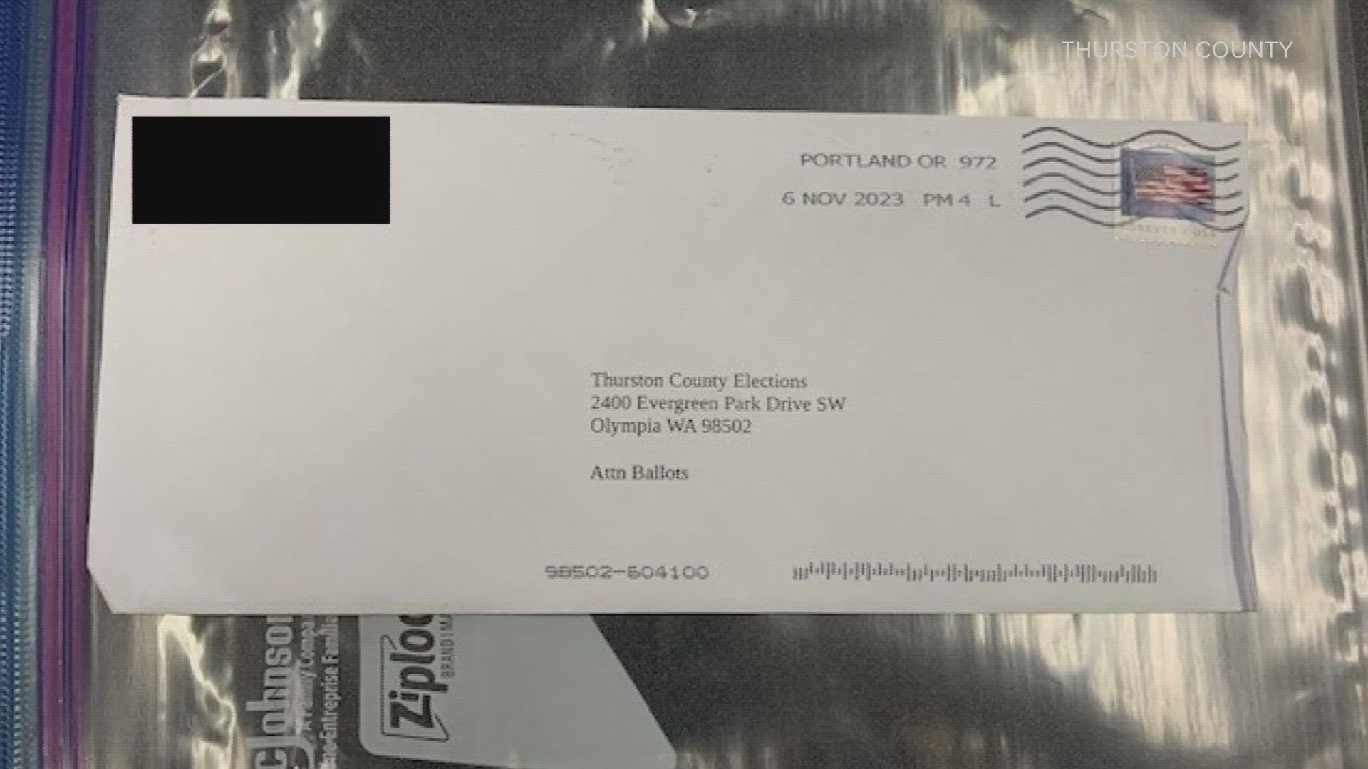 Thurston County auditor's office latest to get 'suspicious' mail | krem.com
