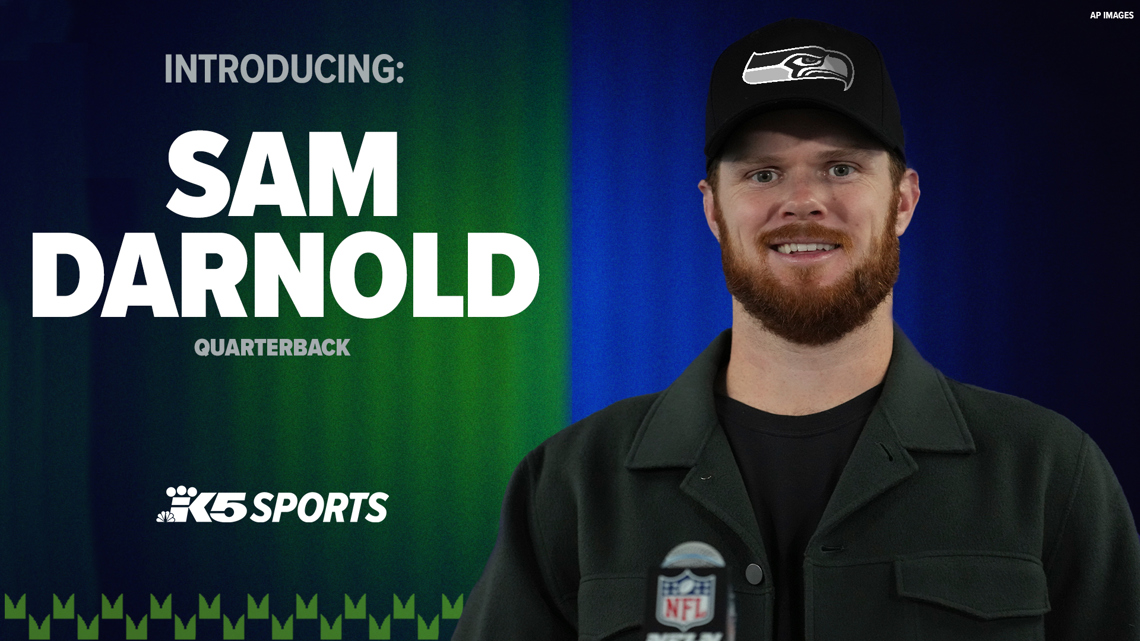 WATCH: Full Seahawks press conference introducing Sam Darnold | krem.com