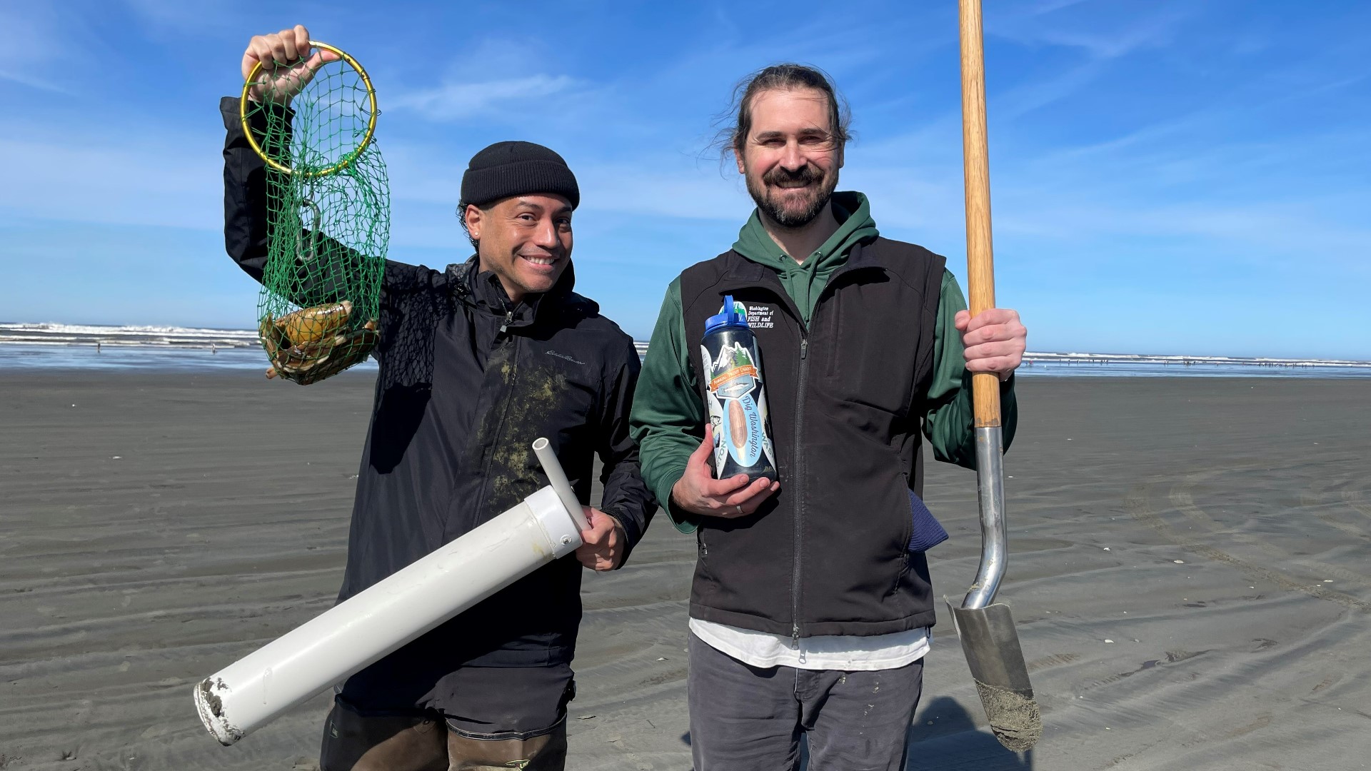 Razor Clam digging on the Washington Coast: How to harvest a meal ...