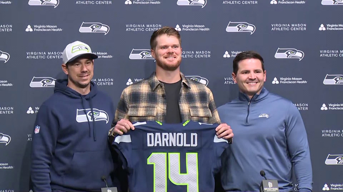 Sam Darnold introductory press conference with Seahawks set for ...