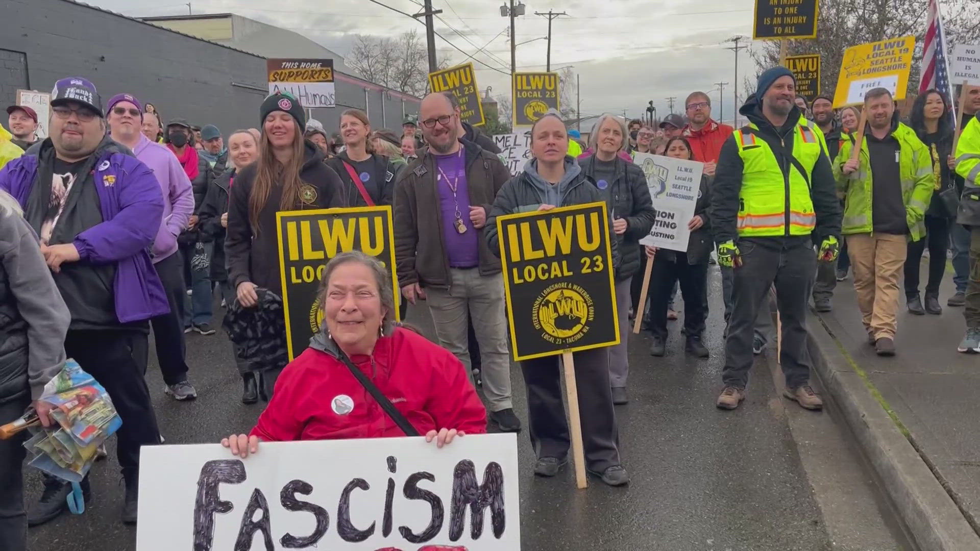 'Free them all': Protestors cry for release of detainees at ICE center ...