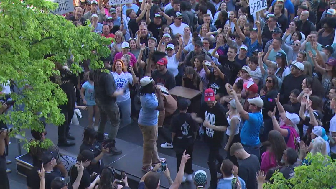 Controversial rally spurs legal threats against Mayor Bruce Harrell ...