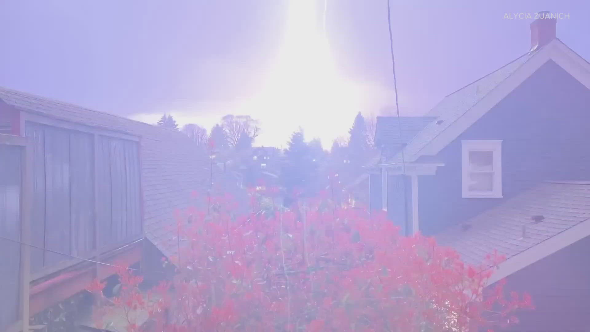 How many lightning strikes hit Washington state yesterday? | krem.com