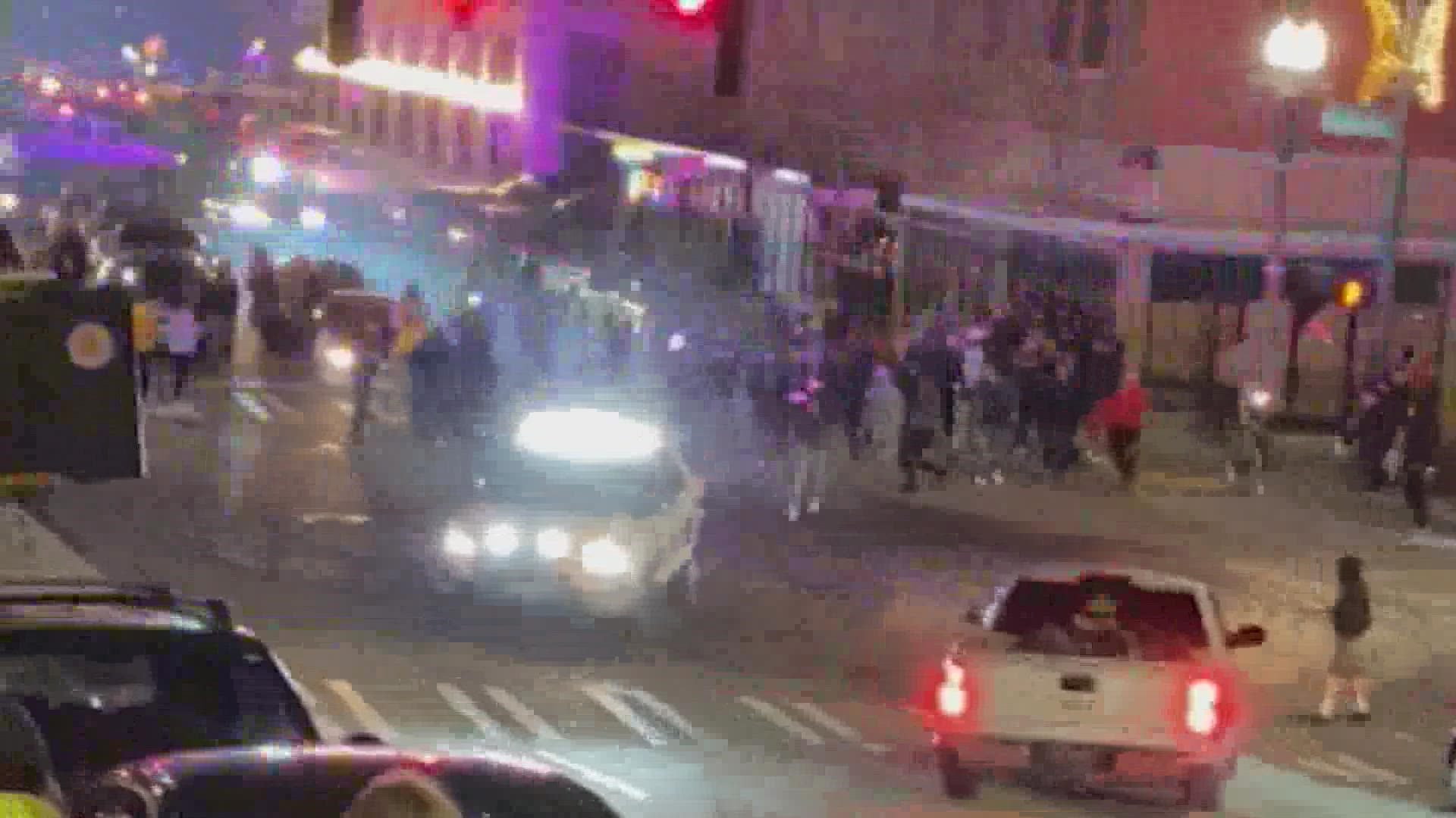 Tacoma police officer caught on video driving car through crowd will ...
