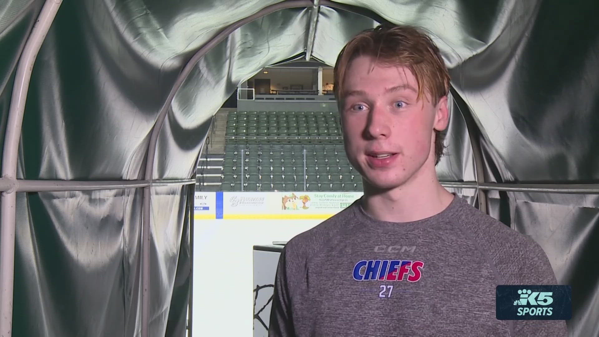 Berkly Catton named WHL Player of the Month | krem.com