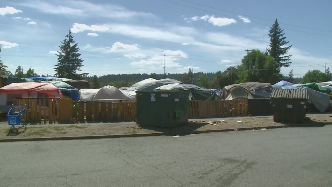 Sheriff Knezovich moves forward with plans to clear I-90 camp | krem.com