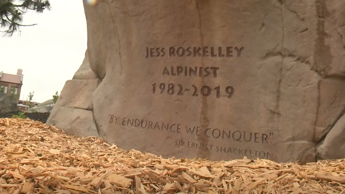 Riverfront Park boulder dedicated to late rock climber Jess Roskelley ...