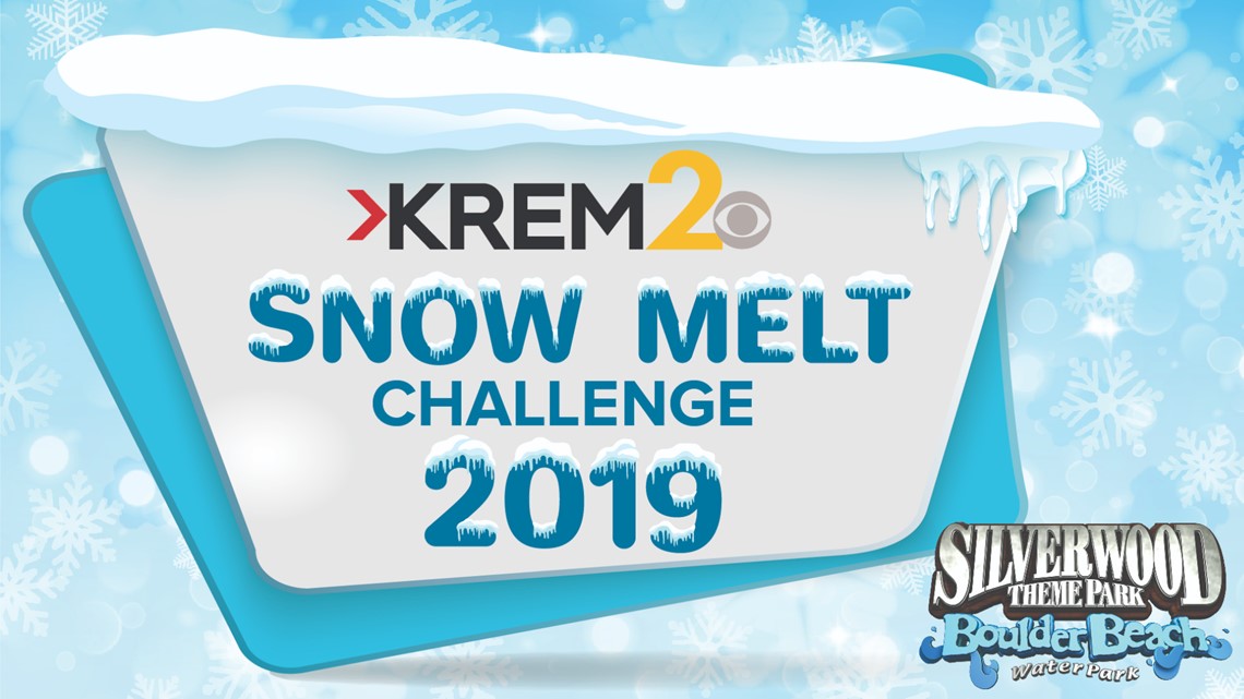 KREM's Snow Melt Challenge ends at 3:49 p.m. on Wednesday, March 20 ...