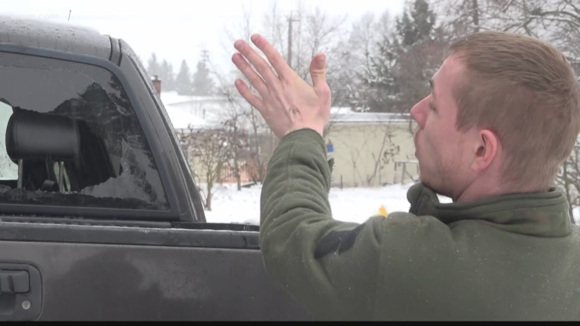 Spokane Valley man punches through truck window to stop car thief ...