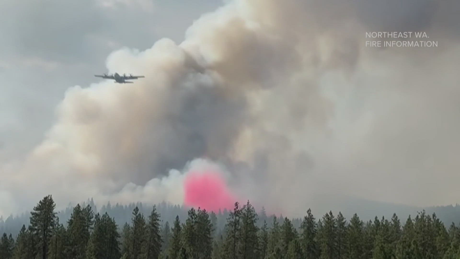 Lake Spokane Fire continues to burn near Tum Tum, evacuations remain in ...