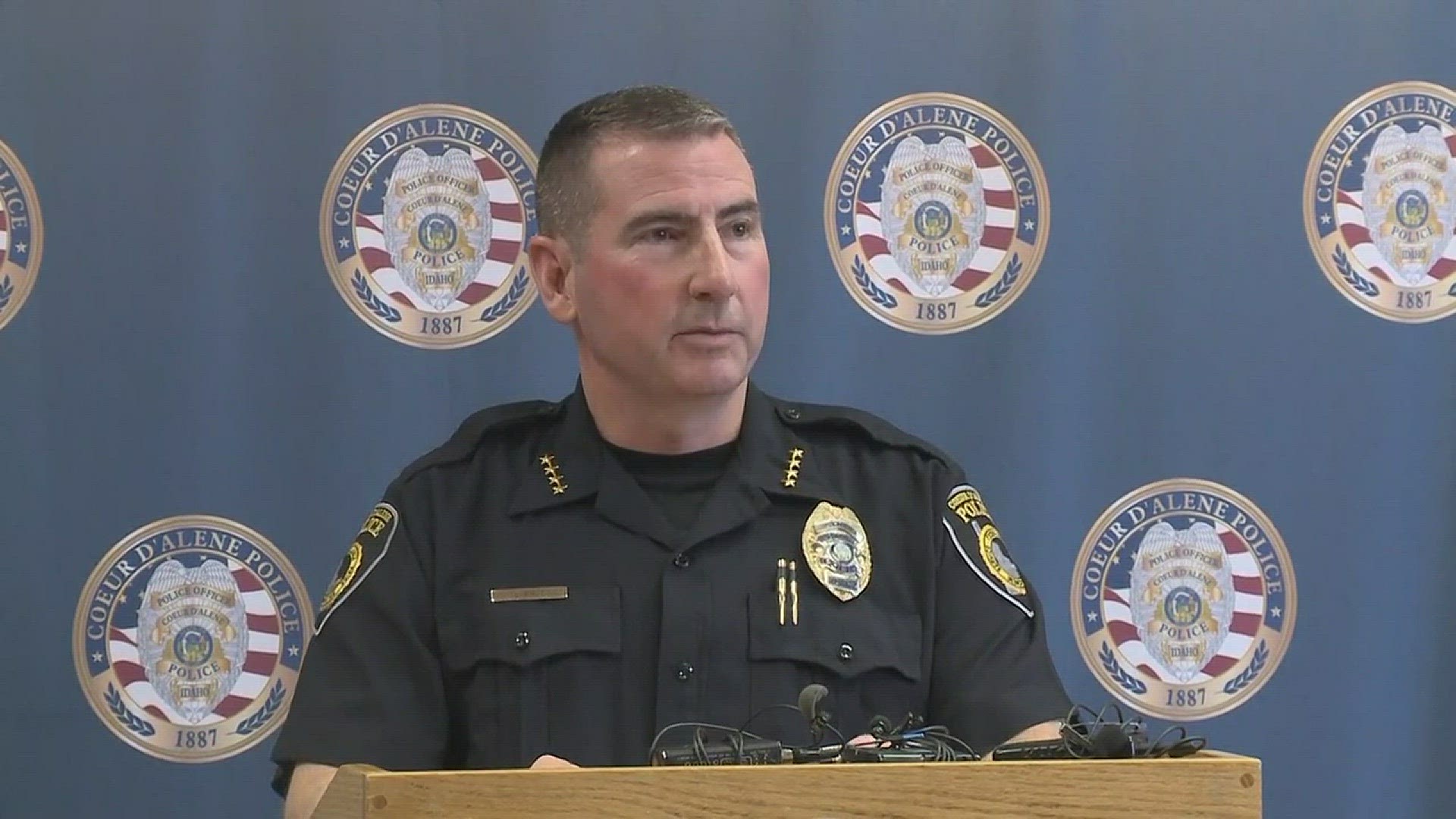 Coeur d'Alene Police Chief: Officer wounded in shooting 'doing well ...
