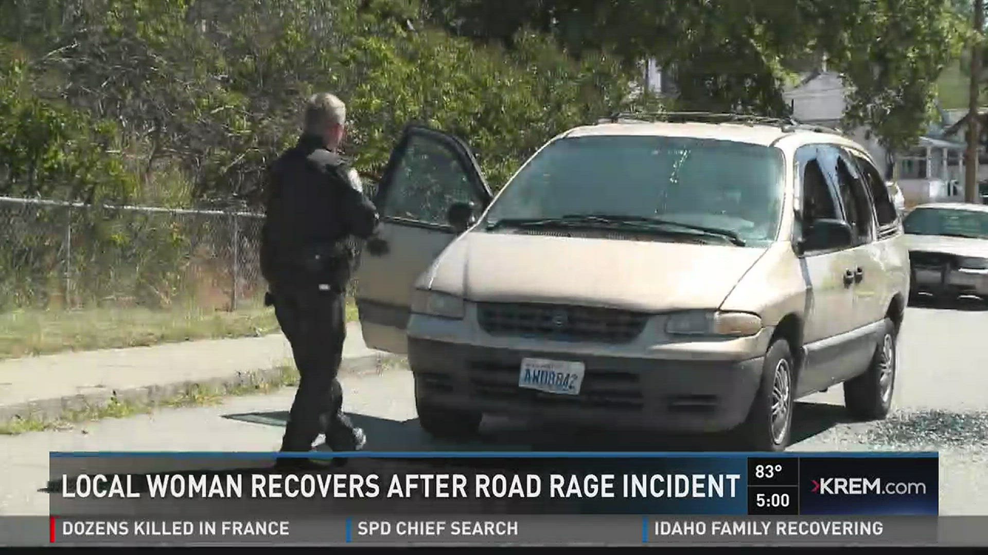 Spokane Police investigate possible road rage | krem.com