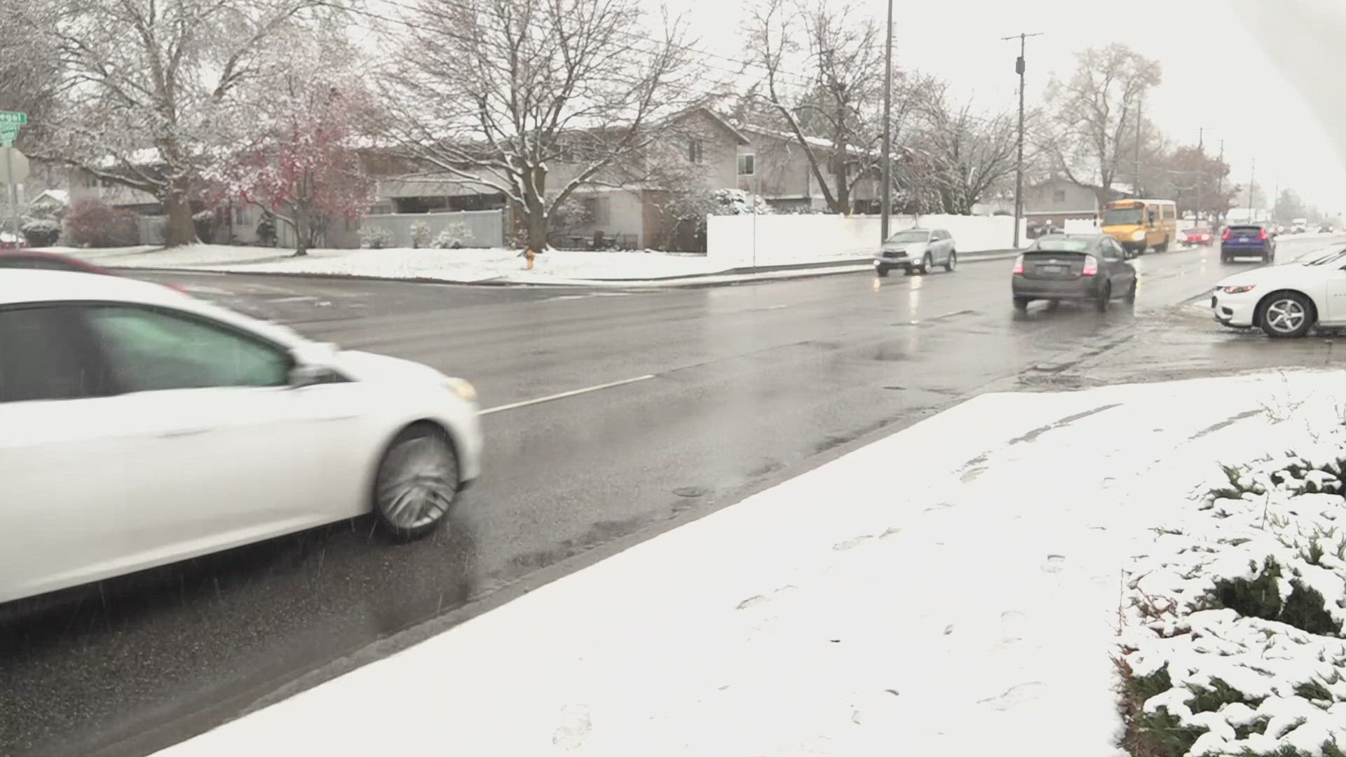 WSP reports 19 crashes, nine in Spokane County, following Monday's snow ...