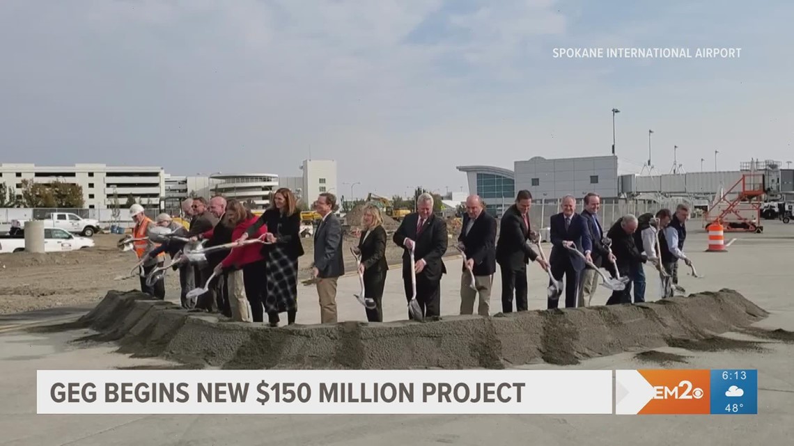 Expansion project at Spokane International Airport kicks off | krem.com