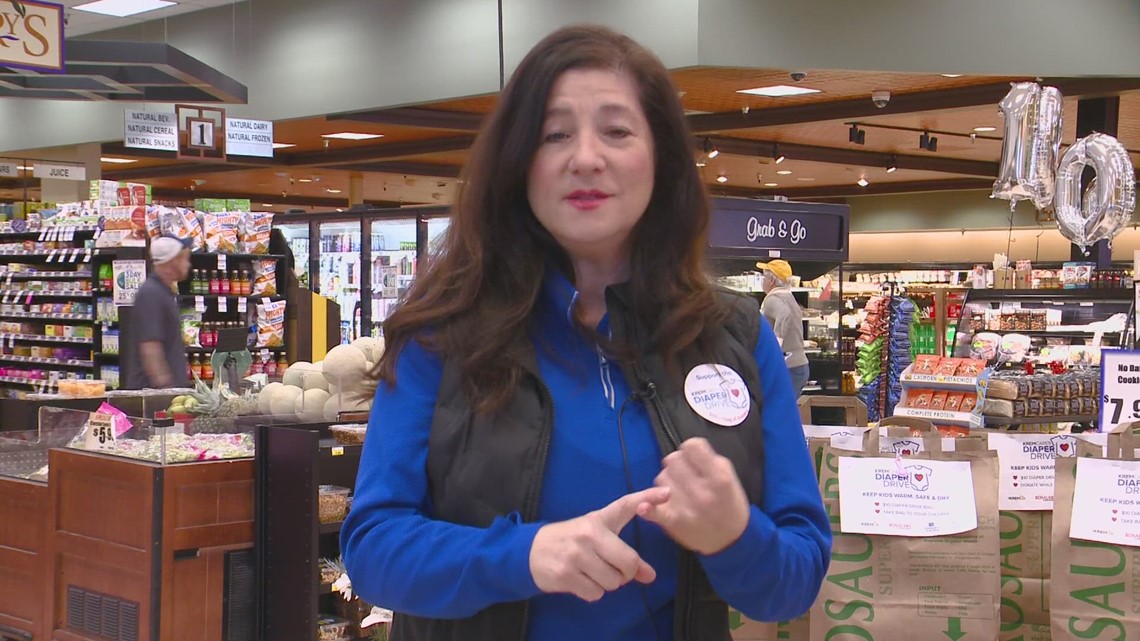 KREM 2's Laura Papetti is raising money for the KREM Cares Diaper Drive ...