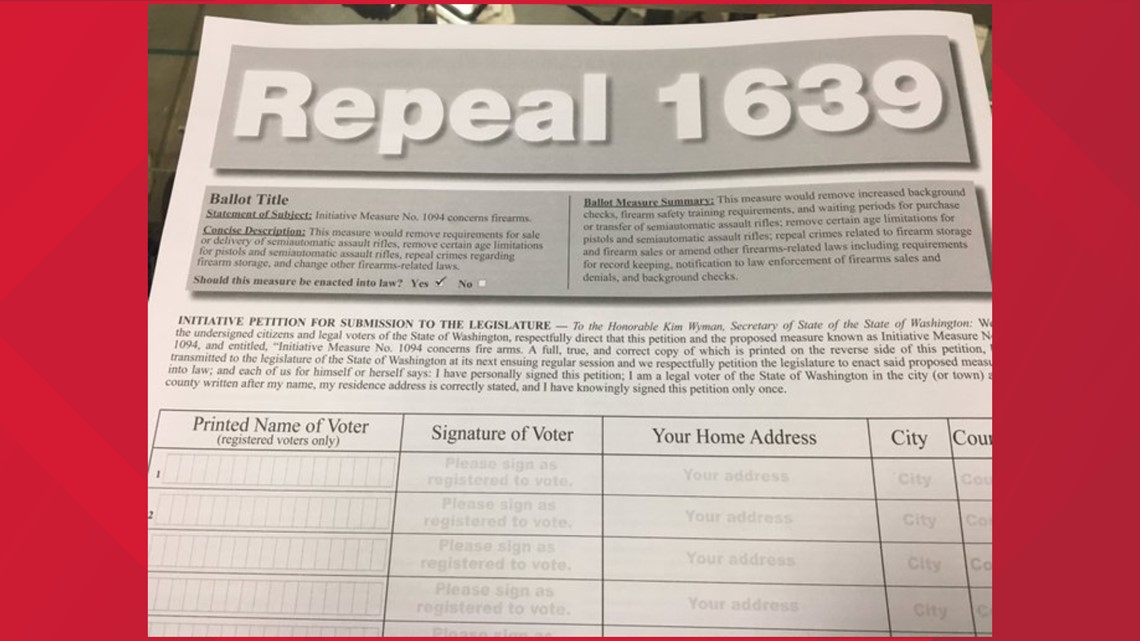 What would it take to repeal I-1639? | krem.com