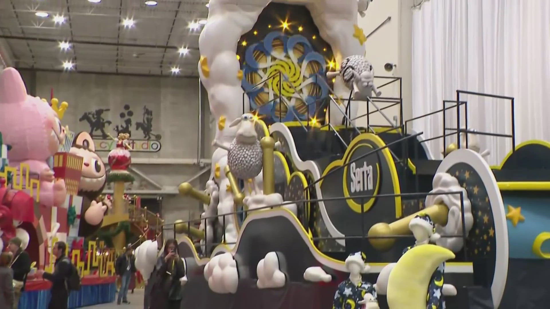 A preview of the Thanksgiving Day Parade floats and balloons | krem.com