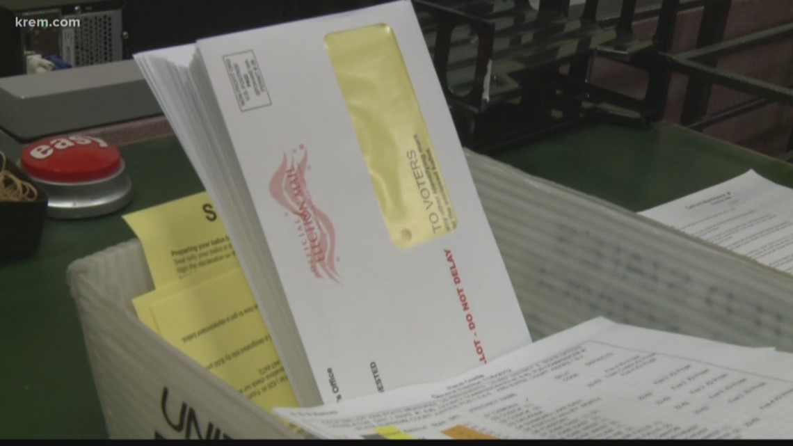 Adding stamps to a mail-in ballot won’t get it processed faster | krem.com