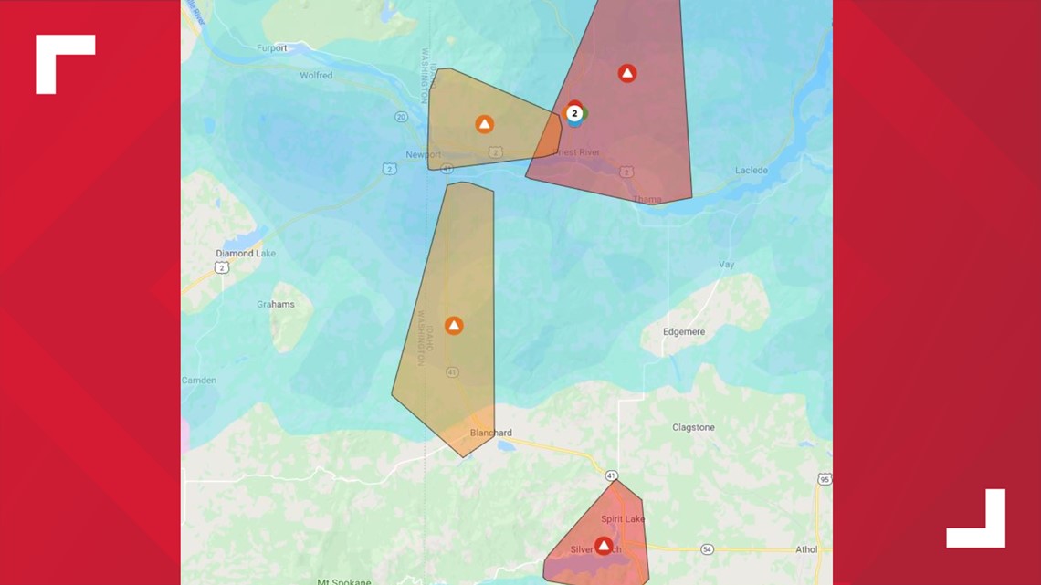 Power outages affecting thousands of customers in Northern Idaho | krem.com