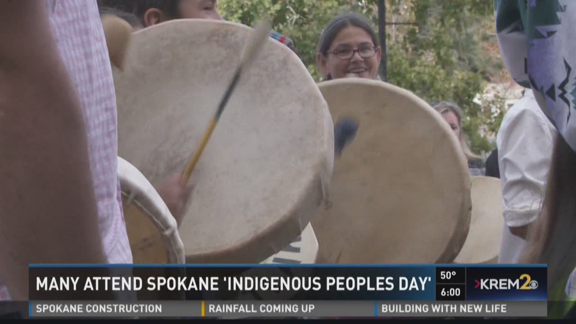 Spokane celebrates third Indigenous Peoples' Day | krem.com