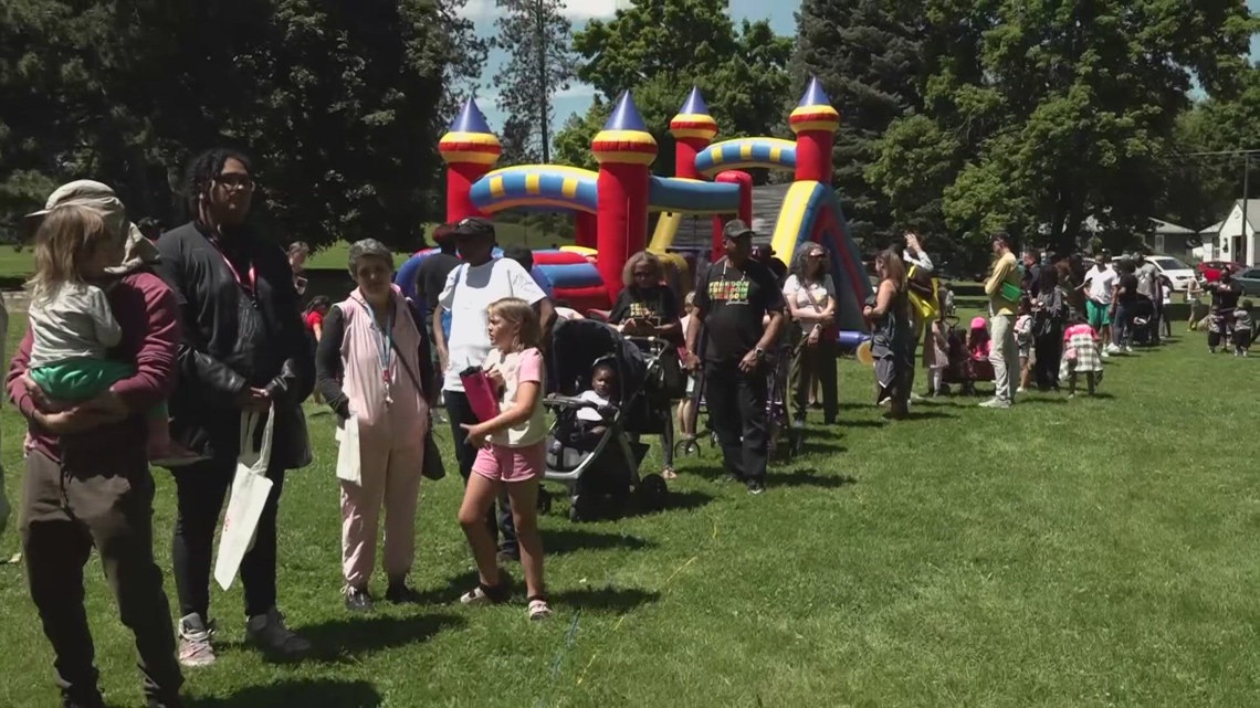 Spokane celebrates Juneteenth at Grant Park | krem.com