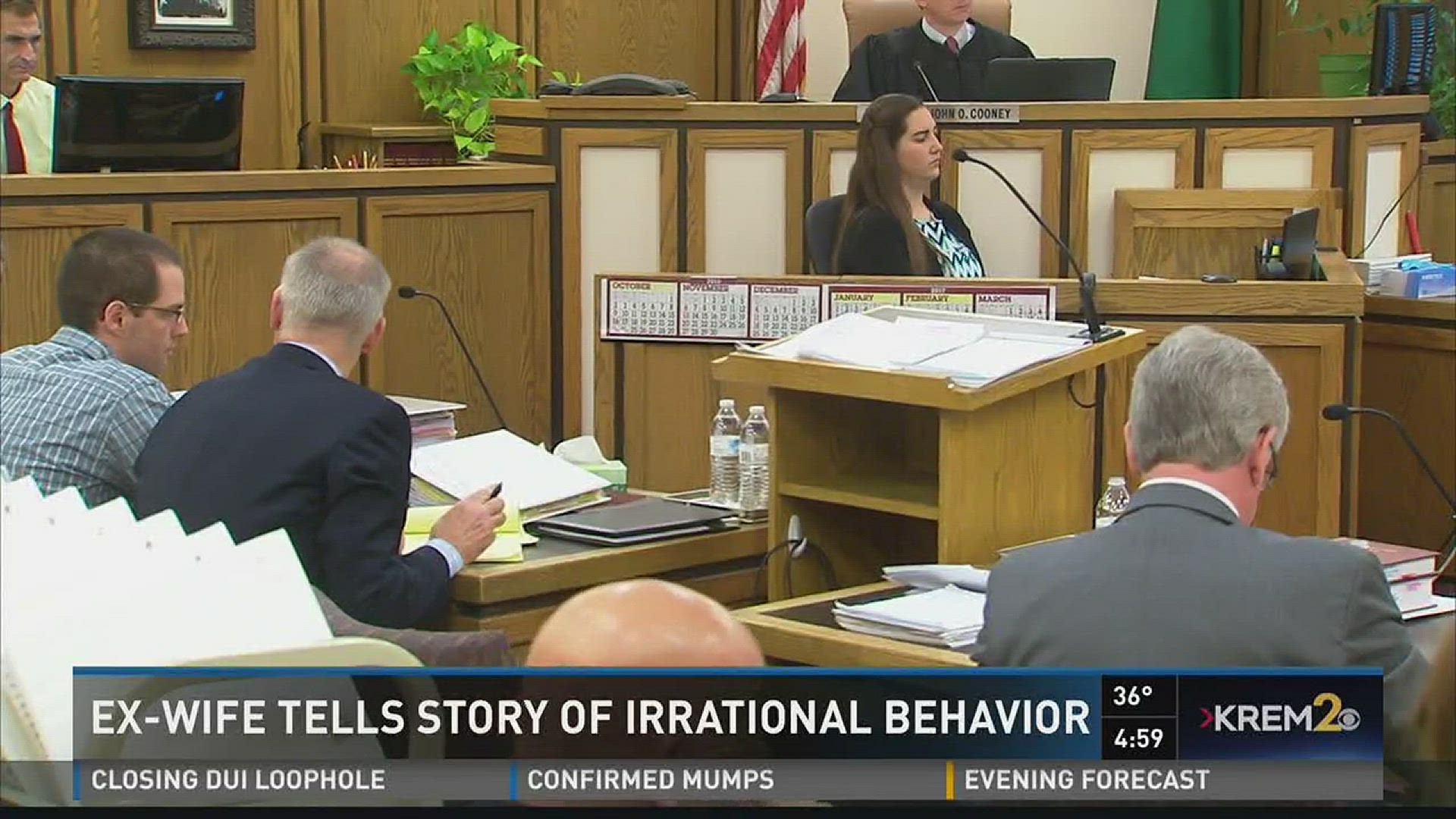 Estranged wife of Colbert murder suspect continues testimony | krem.com