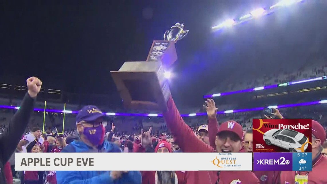 Apple Cup Eve: WSU looking to keep trophy in Pullman | krem.com